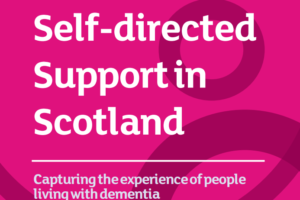 SDSS: What we’re saying - Self Directed Support Scotland