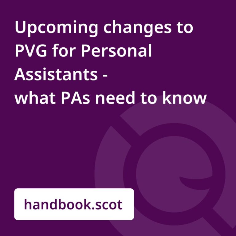 Upcoming changes to PVG for Personal Assistants - what you need to know ...