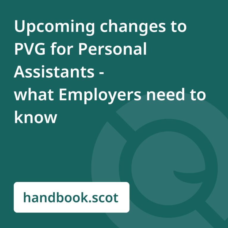 Upcoming changes to PVG for Personal Assistants - what you need to know ...
